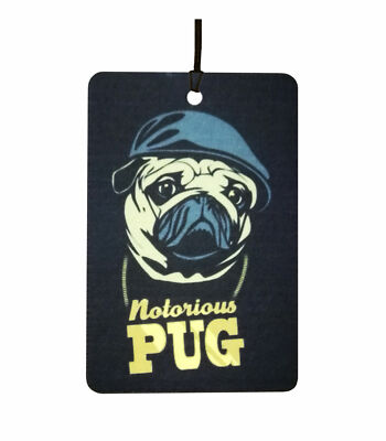 Notorious Pug Car Air Freshener | eBay Australia