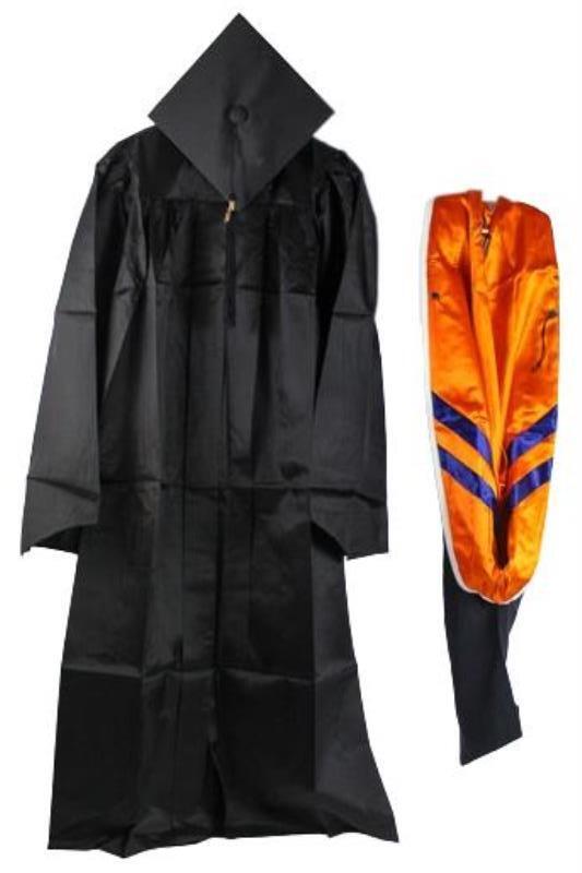 Chelsea Lingerie Graduation Cap & Gown Set with Shawl… - Gem