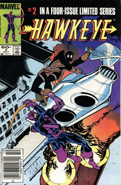 Hawkeye (1st Series) #2 (Newsstand) FN; Marvel | Limited Series - we ...
