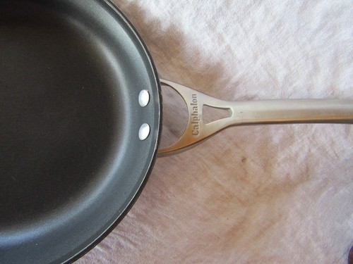 Calphalon 10" Commercial Skillet #1390 Anodized Aluminum Frying Sauté ...