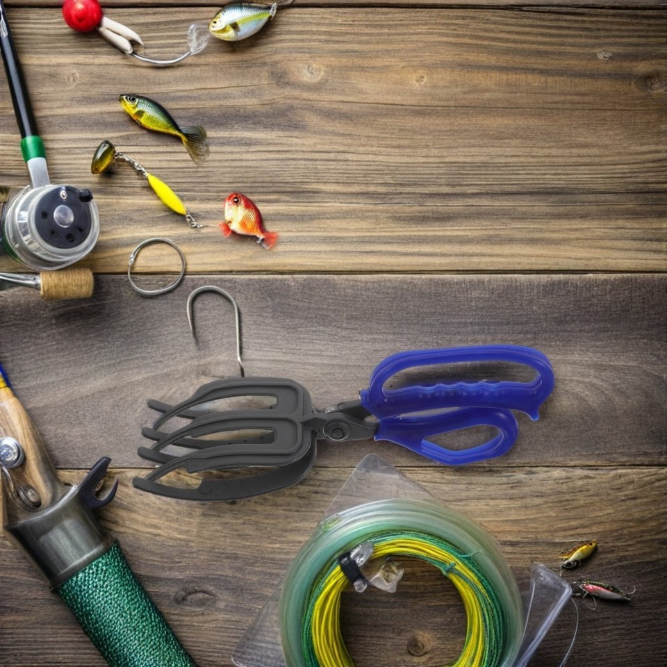 Fish Holder for Caught Fish: 3 Claw Fishing Gripper Catfish Grabber ...