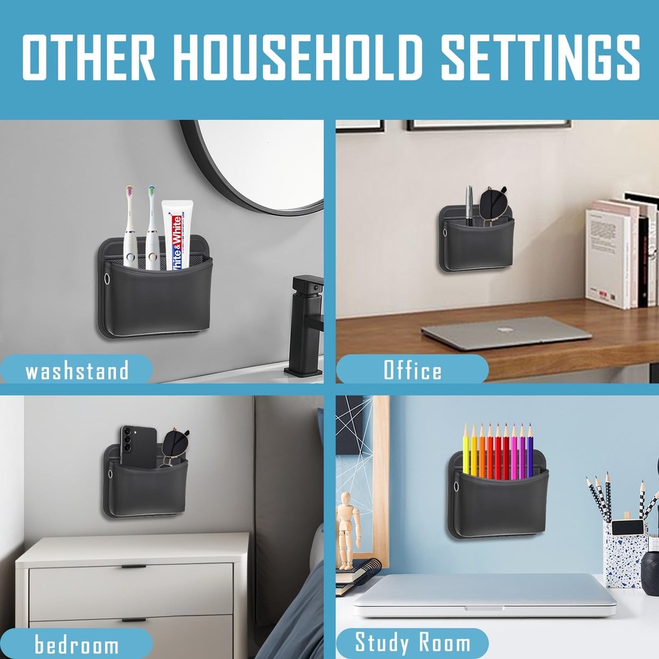 Car Seat Side Pocket Organizer, PU Leather Car Seat Side Pocket, Mini ...