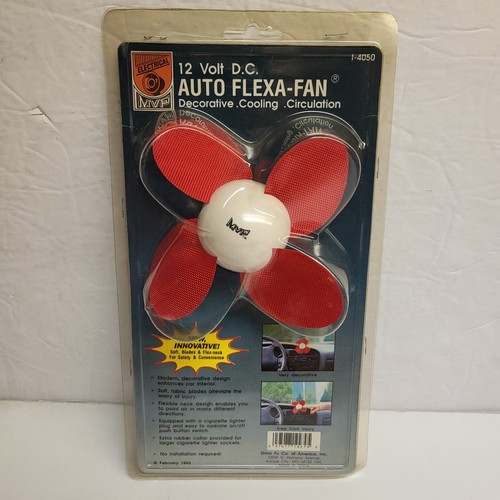 Vintage Auto Flex fan 12 volt DC shinn fu New & sealed! | eBay