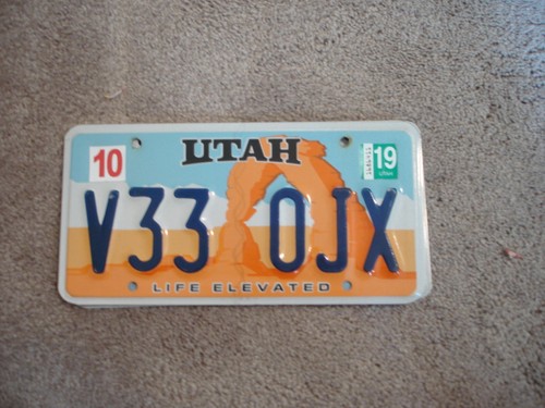 UTAH ARCH ^ LICENSE PLATE BUY ALL STATES HERE FREE SHIPPING | eBay