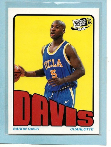 1999 Press Pass SE - Baron Davis #3 (RC) for sale online | eBay