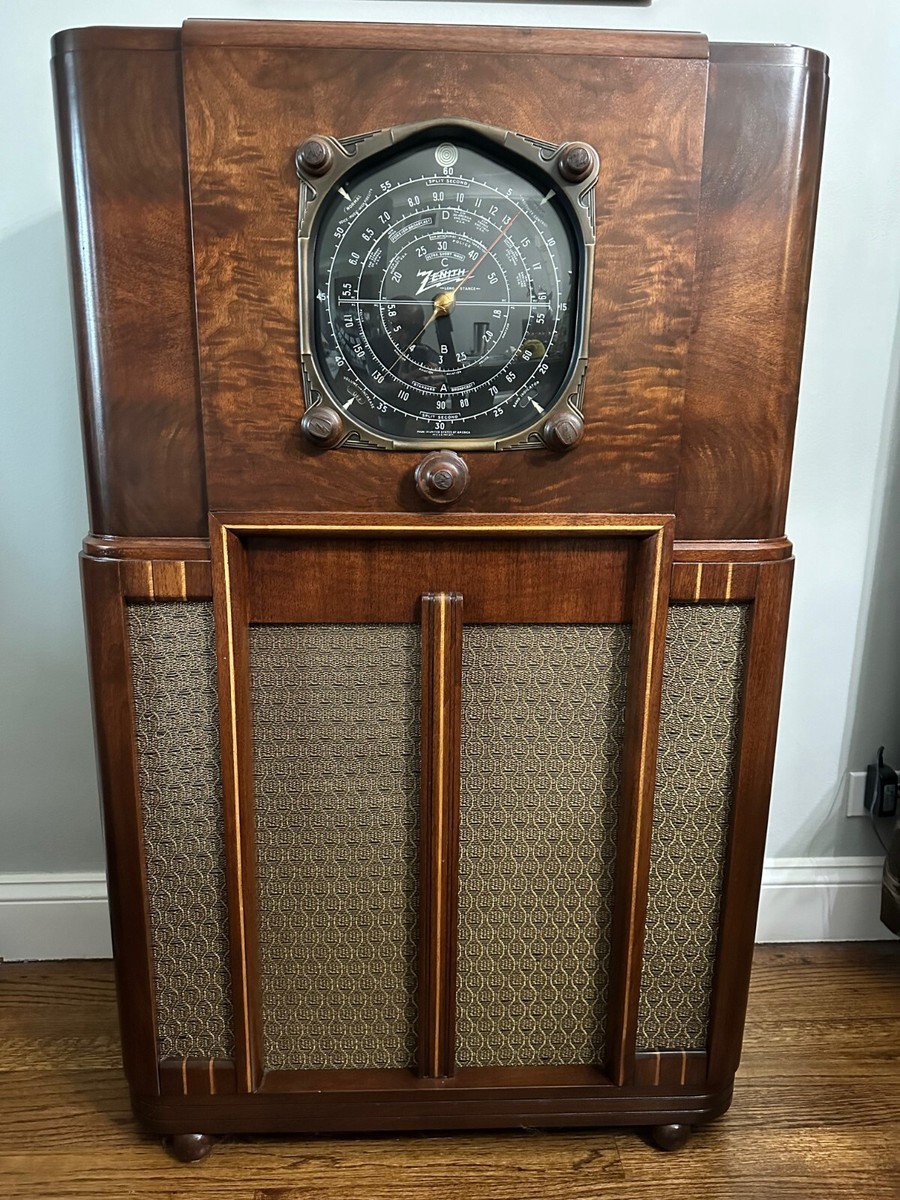 Antique Console Radio