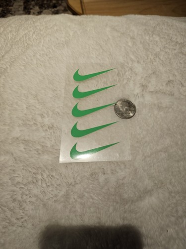 Sheet of 5 2" Nike Swoosh Logo Iron-On Decal / FREE SHIPPING with in ...