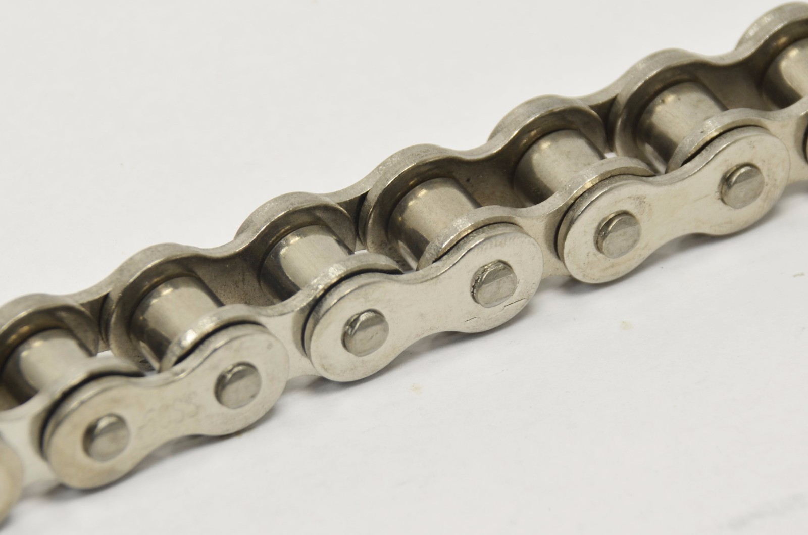 #50SS 50SS-1R 5/8" Stainless Steel Roller Chain 10 Ft Box With ...