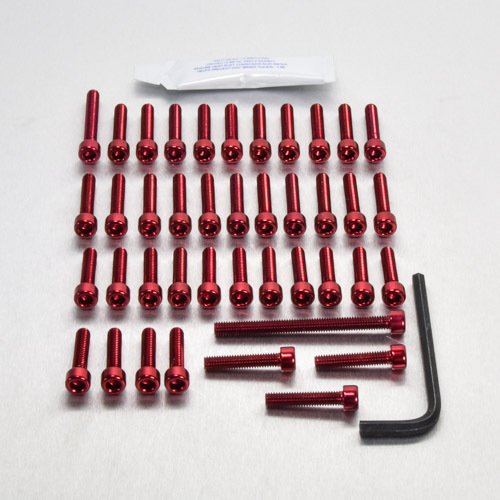 Honda CBX750F Race Spec Red Fastener Kit | eBay