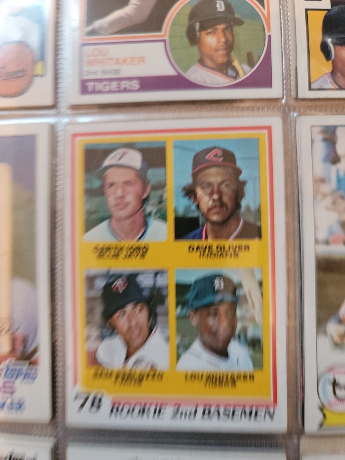 1978 Topps - Rookie 2nd Basemen Lou Whitaker Card Lot | eBay