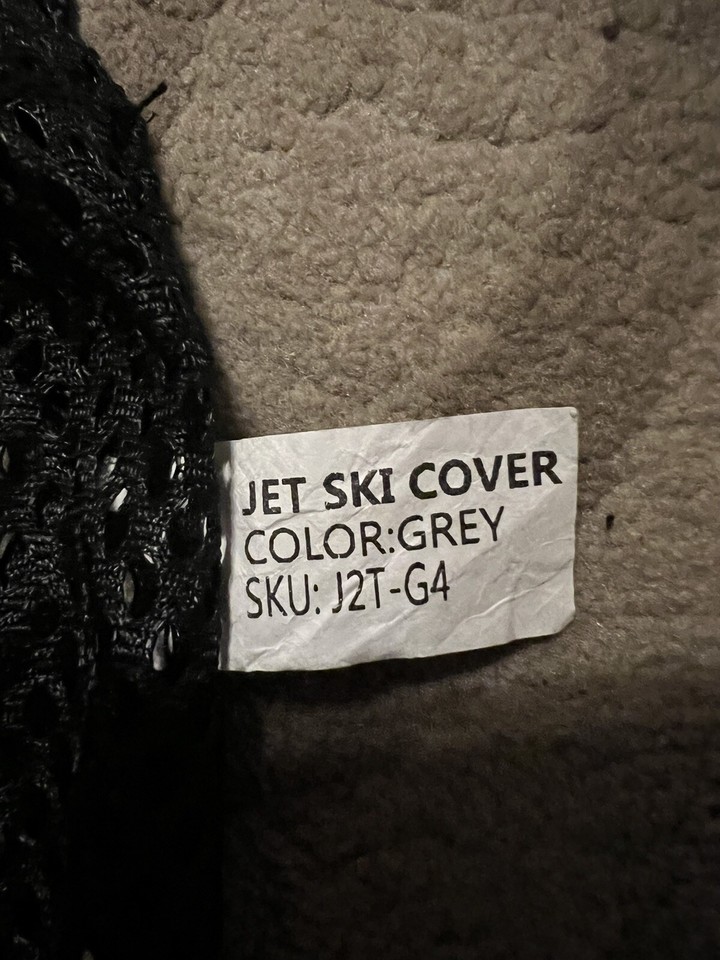 Jet Ski Storage Cover 2 Seat 115" Grey J2T-B4 | eBay