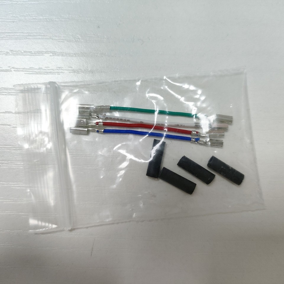 4PCS Silver Turntable Phono Cartridge Headshell Wires Leads Cables fits ...