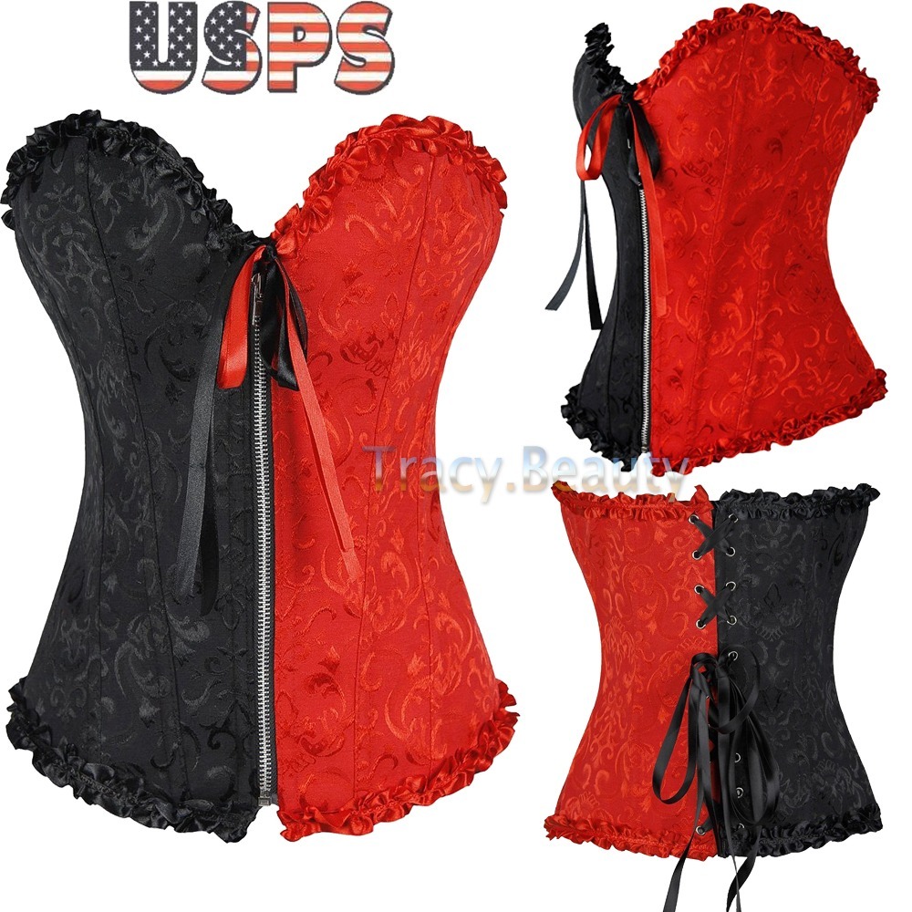 Plus Size Lingere 3X 4X 5X 6X 6 Colors Corset Bridal Wedding Lingerie ...