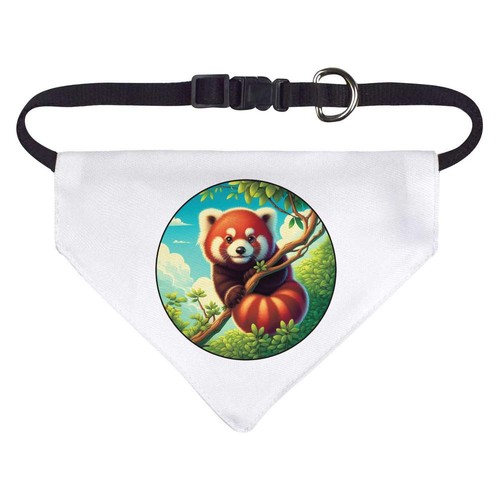 'Red Panda On Tree Branch' Dog / Cat / Pet Bandana (PD058562) | eBay UK