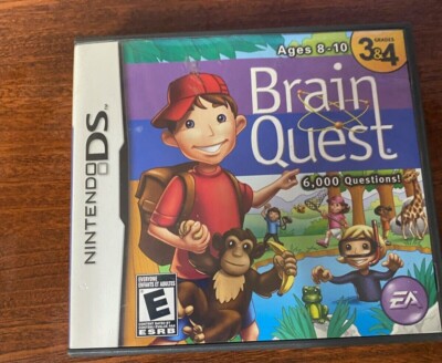 Brain Quest: Grades 3 & 4 (Nintendo DS, 2008) (used, very good ...