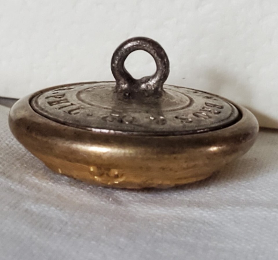 Bb UNION PACIFIC RAILROAD UNIFORM BUTTON Medium 1870 Original ! | eBay