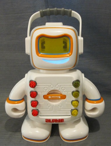 Playskool Alphie Electronic Learning Talking Toy Robot w Numbers ...