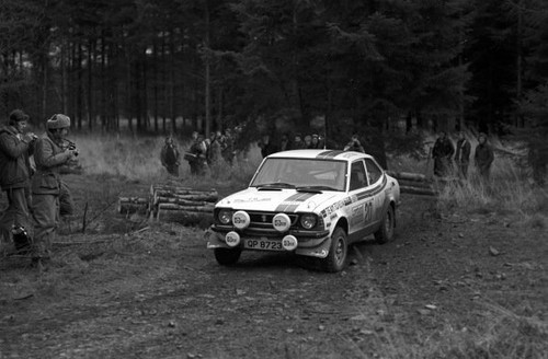 Chris Sclater & Martin Holmes, Toyota Corolla WRC RAC Rally 1975 Old ...