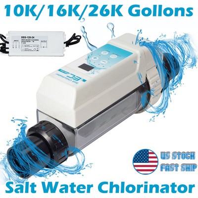 EC08/12//20 Series Salt Water System Complete Salt Chlorinator Cell US ...