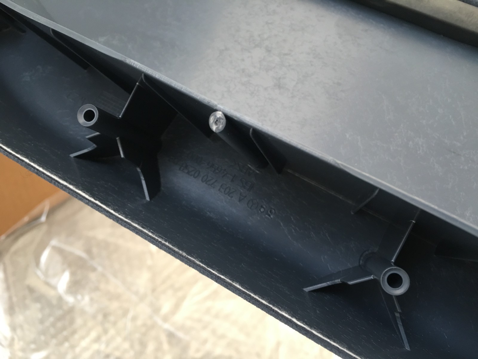 a2037200258 5C58 Originale Mercedes-Benz tasca interna anteriore destra ...