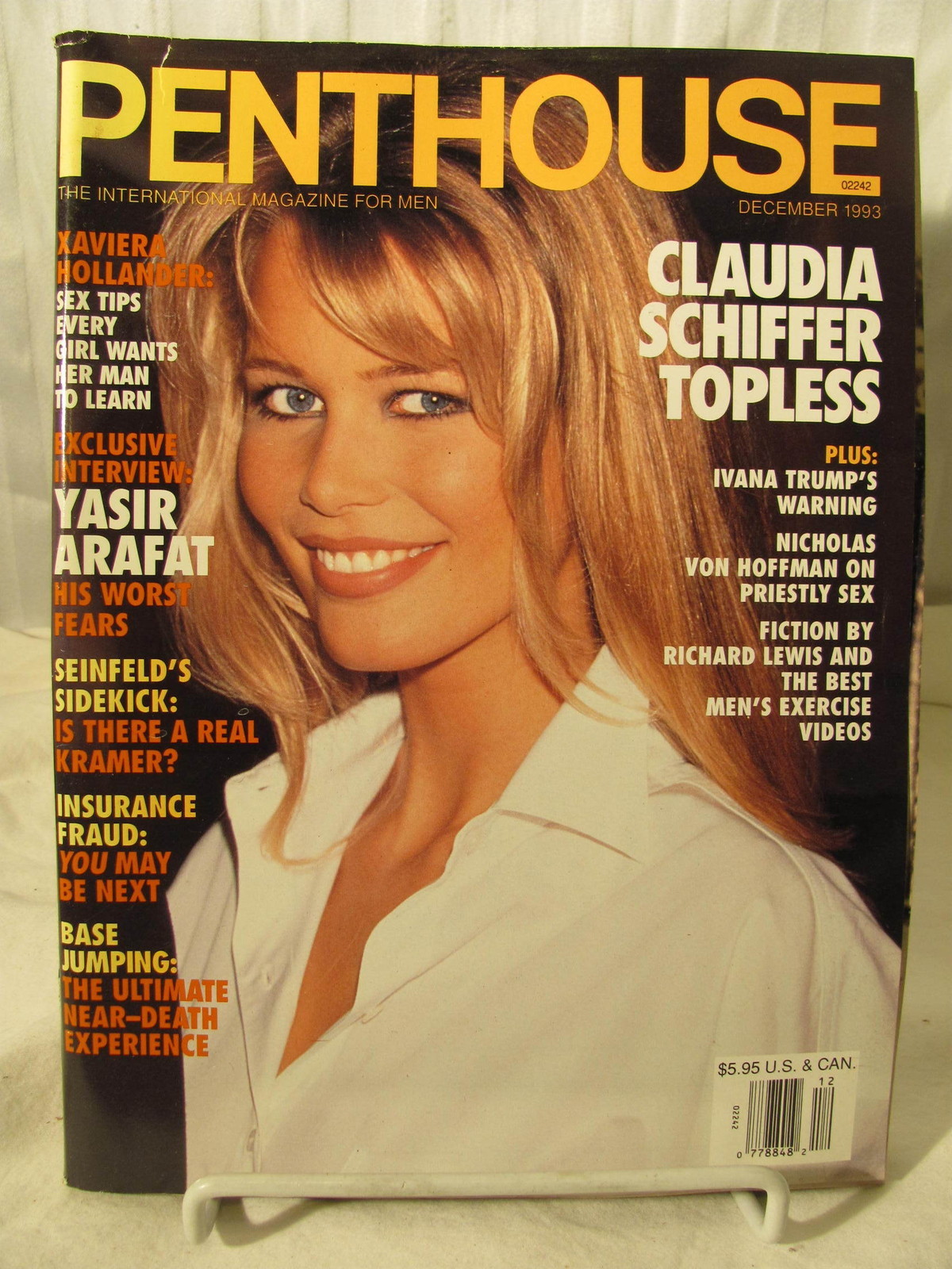 1993 penthouse magazine Claudia Schiffer topless | eBay