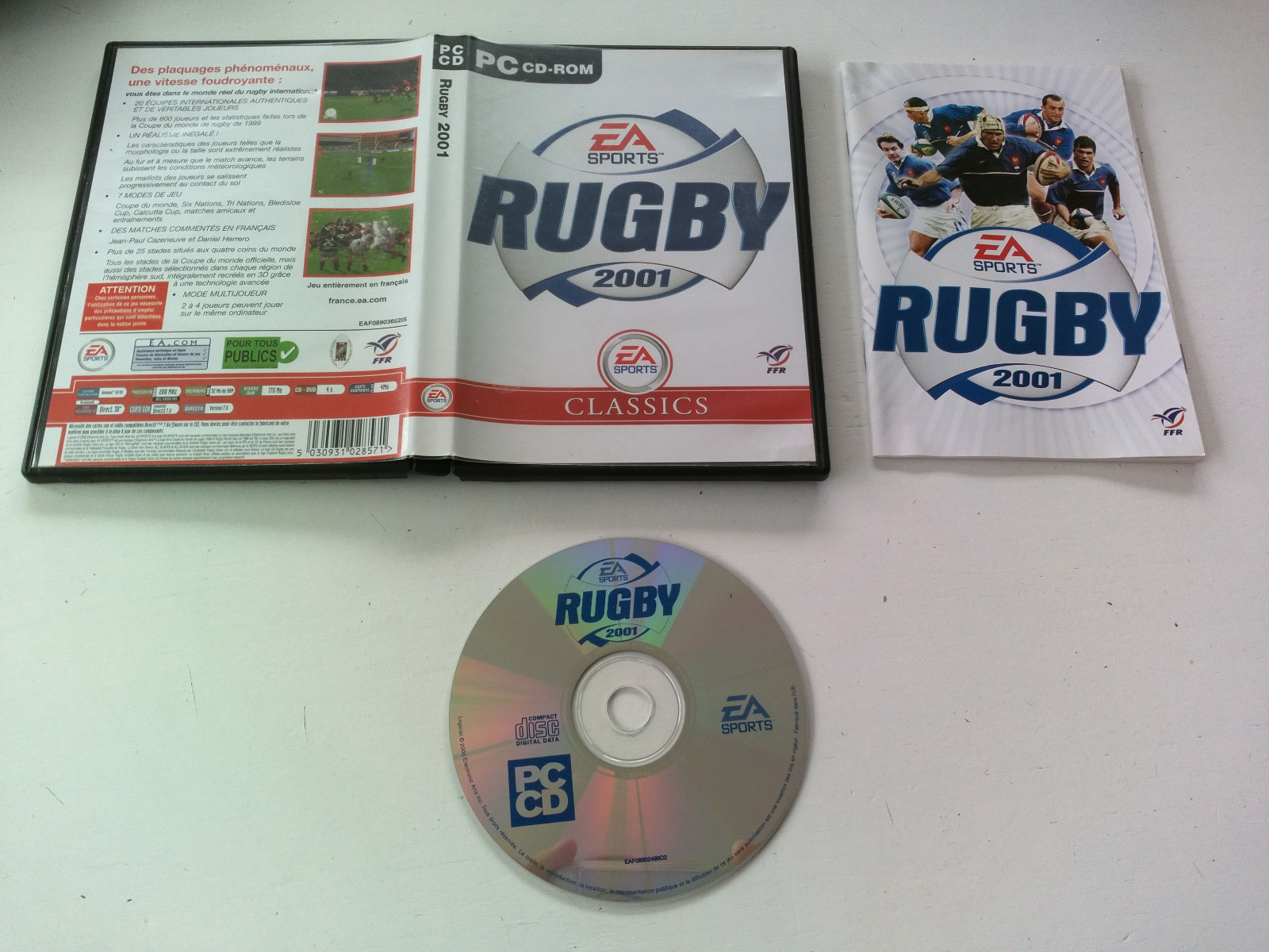 rugby 2001 PC FR | eBay