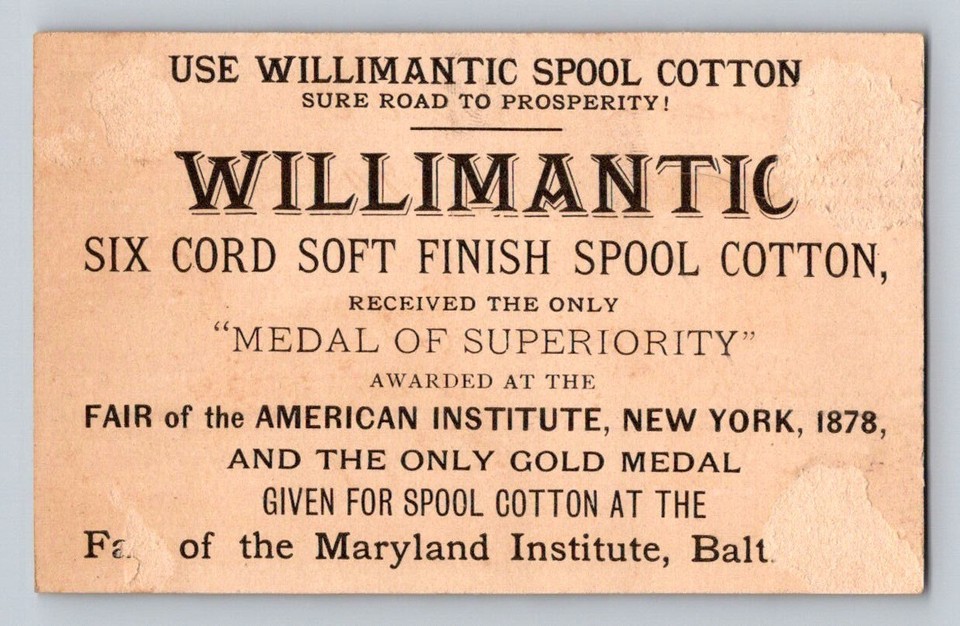 Willimantic Thread Fantasy Dog Spool Cart P275 | eBay