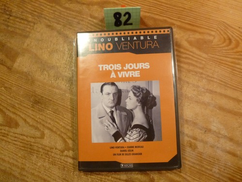DVD : Trois Jours à Vivre - Lino VENTURA / Jeanne MOREAU / Comme Neuf | eBay