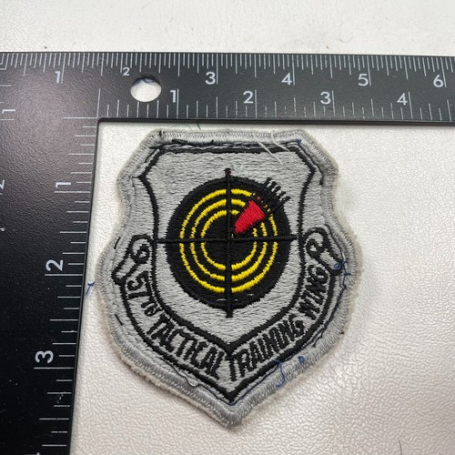 Vtg USAF US Air Force 57th TACTICAL TRAINING WING Patch 231B | eBay