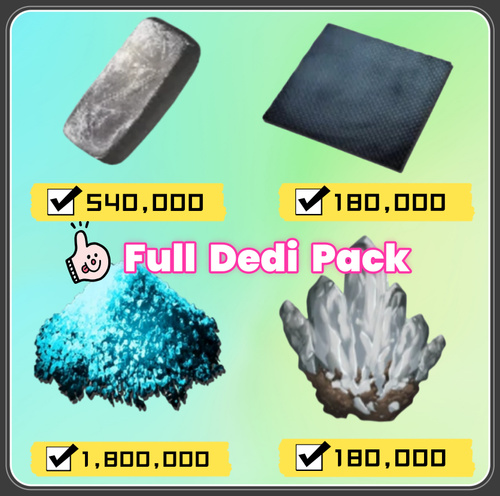 Ark Ascended PVE Full Dedi Poly / Metal Ingots / Element Dust /Crystal ...