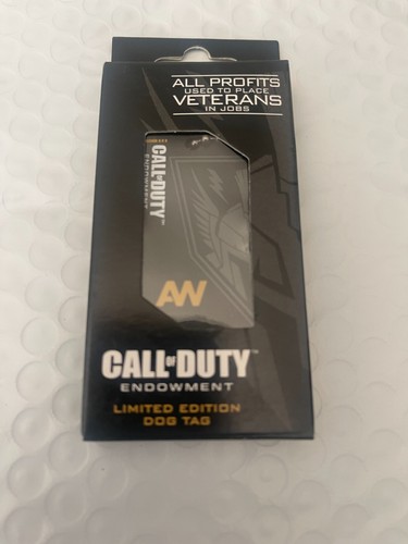 Call Of Duty Advanced Warfare *Limited Edition* Dog Tag Endowment ...