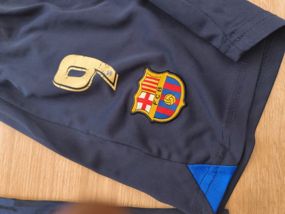 2022/2023 FC Barcelona Home Football Kit Age 9-10 Years.#9 Lewandowski ...