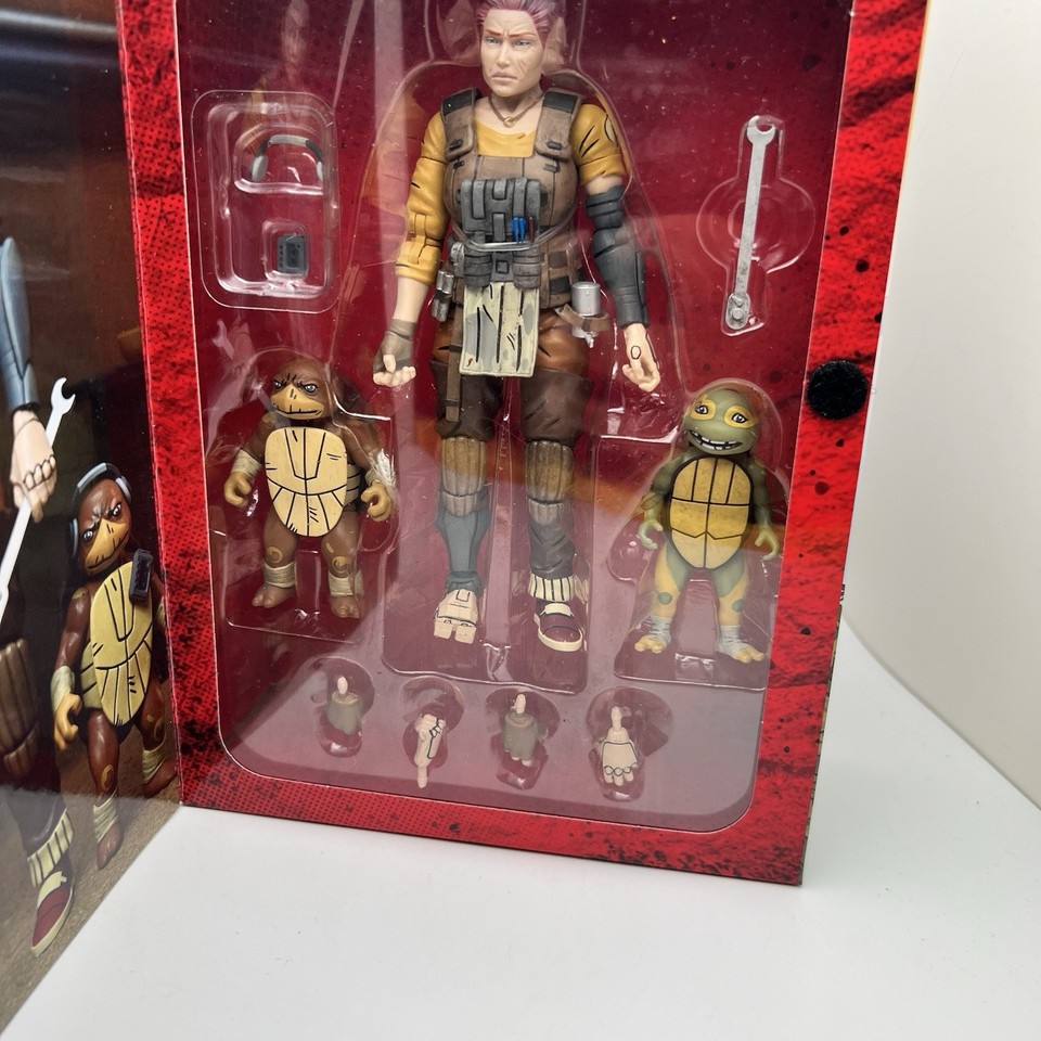 NECA The Last Ronin: Lost Years ~ Grammy April O’Neil , Yi & Moja | eBay