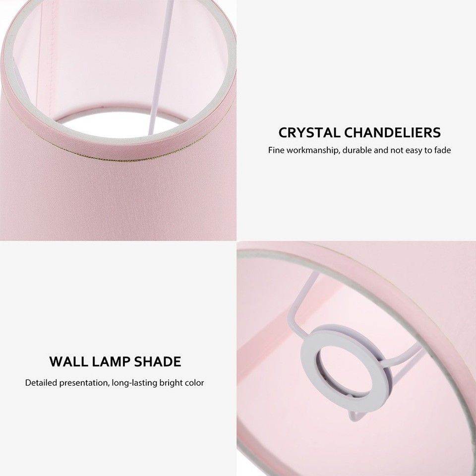 2 Pcs Table Fabric Lamp Cover Ceiling Fan Light Shade Replacement ...