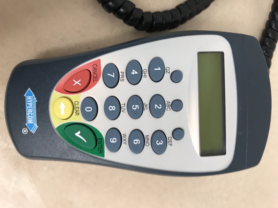 Hypercom S9C Series Information And Transaction Platform Pin Pad 010228-001 H1 | eBay