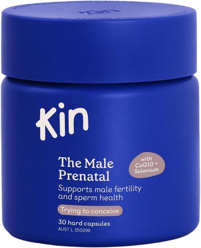 Kin the Male Prenatal 30 Capsules | Men'S Fertility Supplements ...