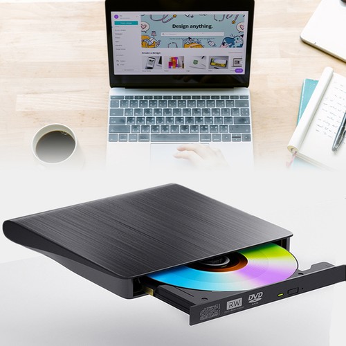 External Dvd Drive Slim Play Discs Type-c Usb 3.0 Dvd/vcd/compact Disc ...