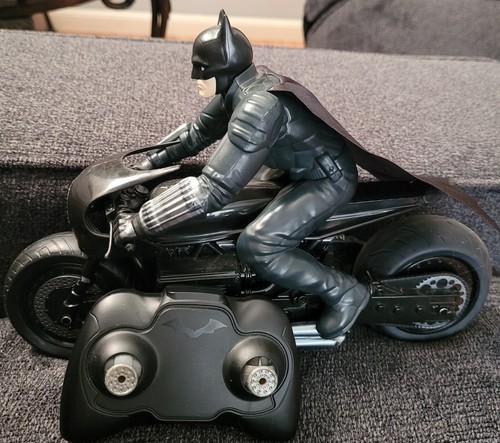 The Batman Movie - RC Batcycle with batman Rider Action Figure | eBay