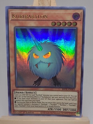 Yu-Gi-Oh! TCG Kuribabylon Brothers of Legend BROL-EN005 1st Edition ...