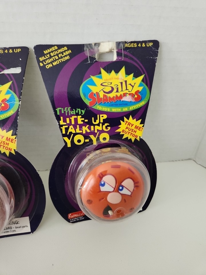 Vintage NOS 1998 Funomenon Silly Slammers Yo-Yo Sting Swat Tiffany Lite Up 3X 636301422168| eBay