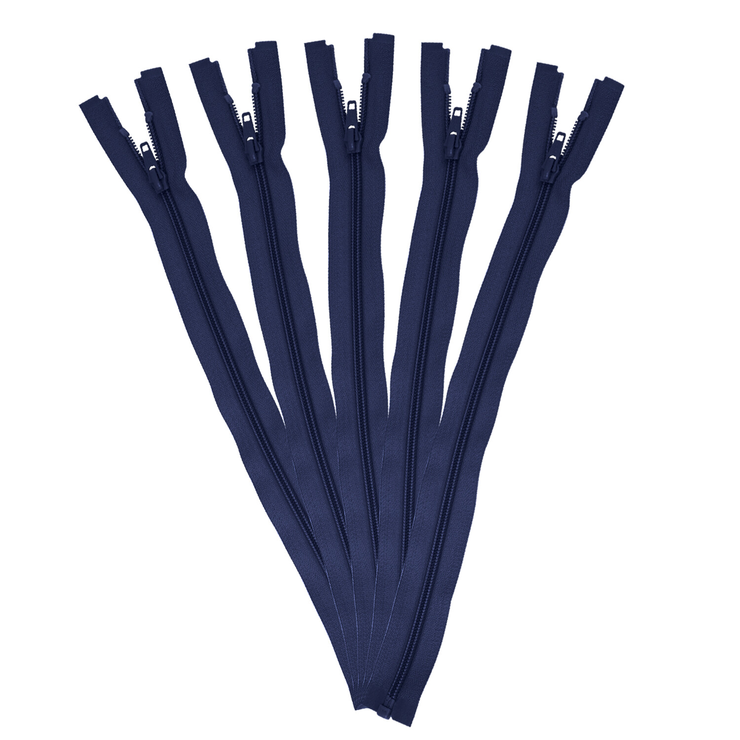 YKK Branded Open Ended Zip Nylon Zipper DIY Choice of Length Color ...