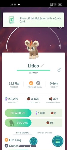 Pokemon SHINY Go Litleo - 30 days trade | eBay