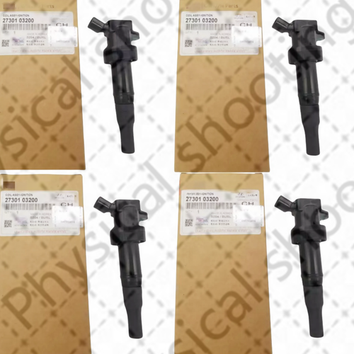 4PC GENUINE Ignition Coil For Hyundai Accent i20 Elite Kia Rio 1.4L ...