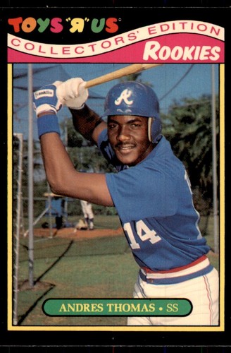 1987 Topps Toys'R'Us Rookies Andres Thomas Baseball Cards #29 | eBay