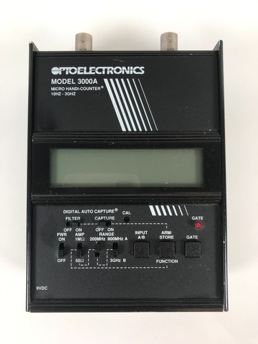 Optoelectronics Opto 3000A Micro Handi Frequency Counter, 10hz - 3 Ghz ...