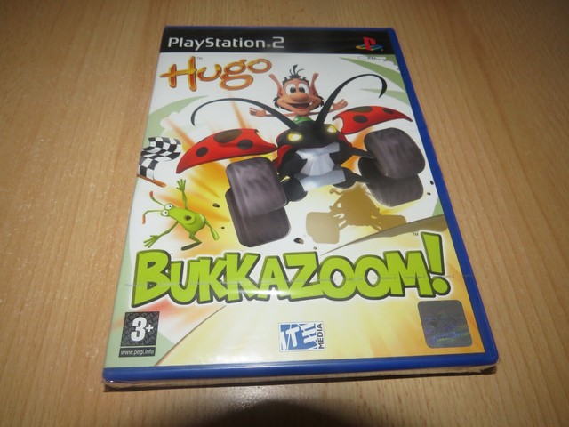 Hugo Bukkazoom Sony PlayStation 2 Ps2 3 Racing Game for sale online | eBay
