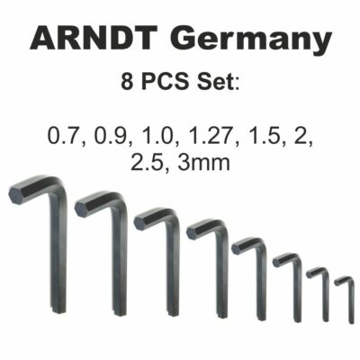 8pcs 0.7mm - 3mm Allen Key Hex Key Set Mini Micro Hex Allen Keys Wrench ...
