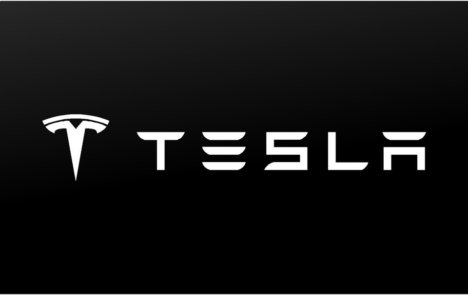 Tesla Logo Vinyl Decal Car Exterior Interior Laptop Sticker | eBay