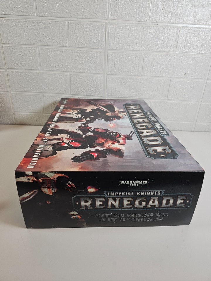 Imperial Knights Renegade Box Set - Warhammer 40k - New & Sealed! RARE ...