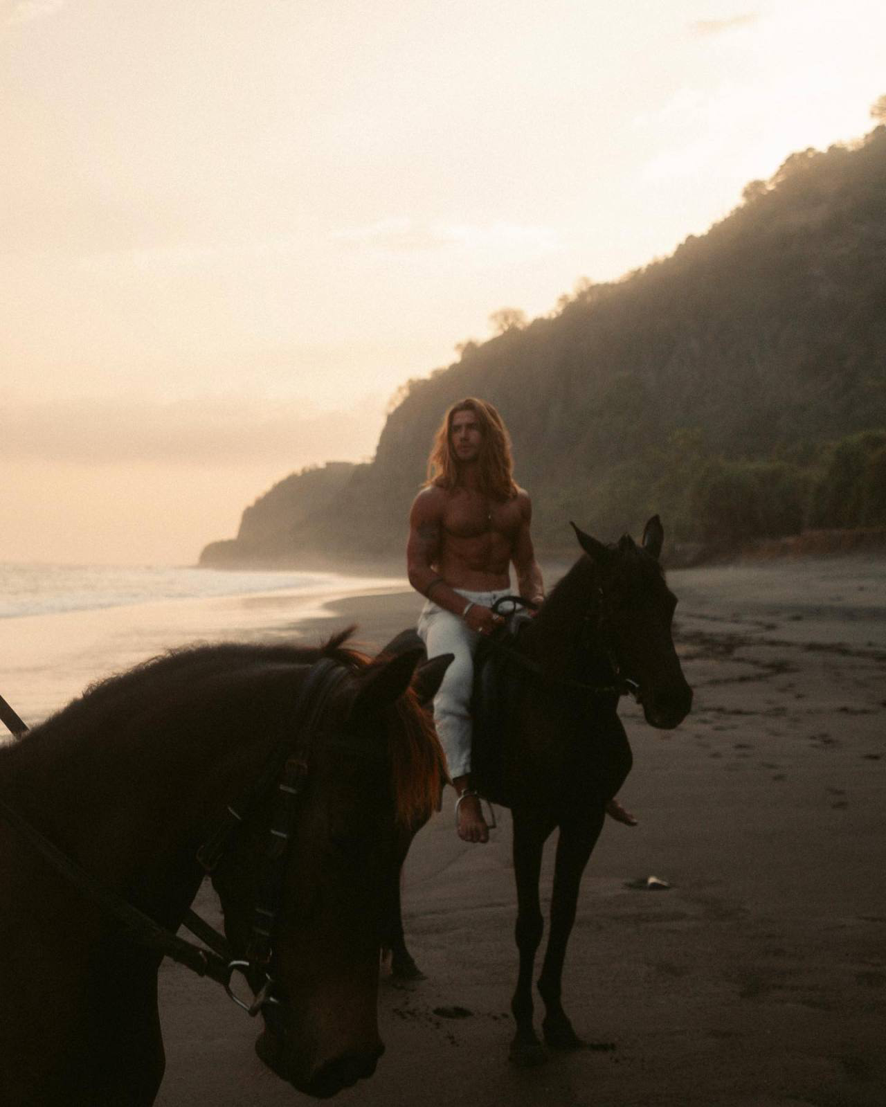 [P475] Male Model Showing Off Posing Beefcake Alpha Hunk Man Beefy | eBay